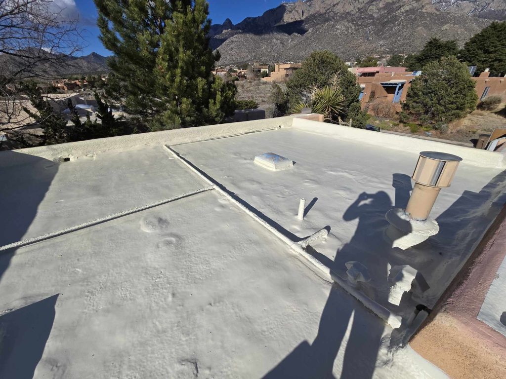 Flat Roof Silicone Coatings Albuquerque NM