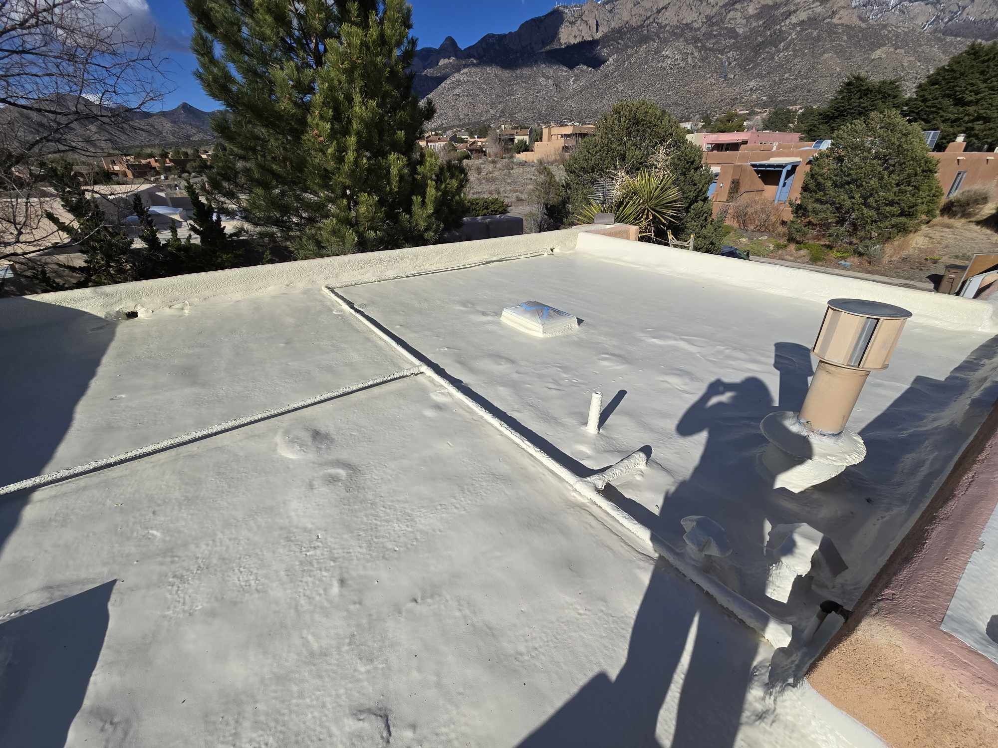 Flat Roof Silicone Coatings Albuquerque NM